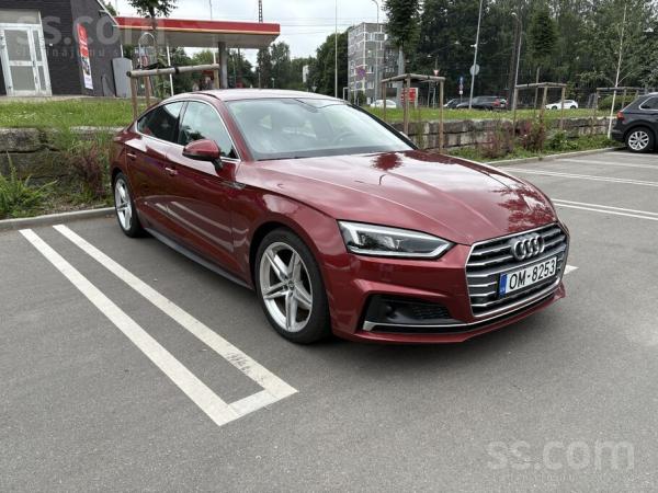Красный Ауди А5 2019 в Рига, объемом двигателя 2.00 л и пробегом 246 тыс. км за 16950 €, фото 3 на AUTOMOTO.COM.LV