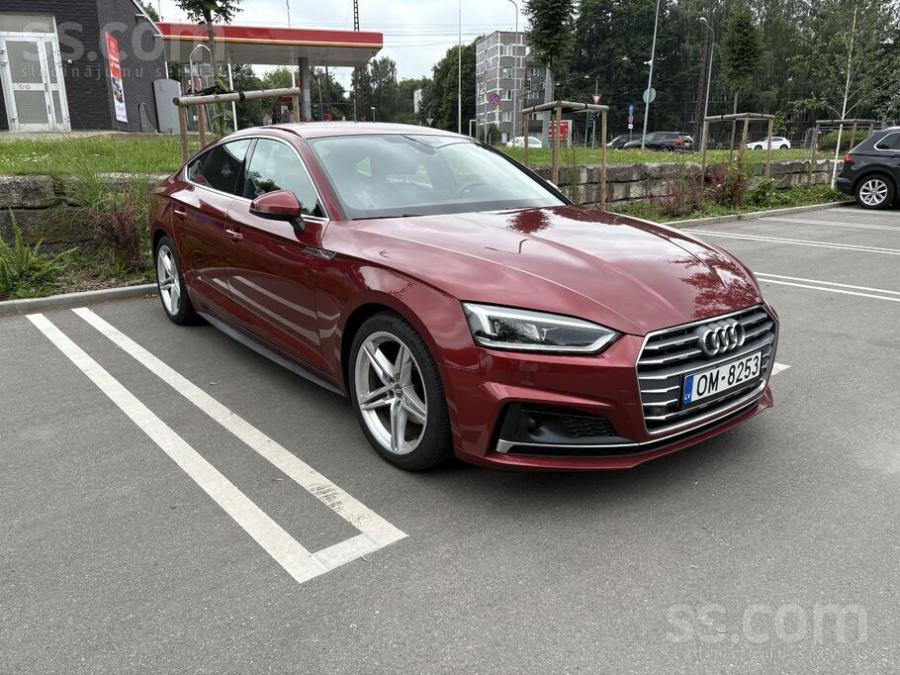 Красный Ауди А5 2019 в Рига, объемом двигателя 2.00 л и пробегом 246 тыс. км за 16950 €, фото 4 на AUTOMOTO.COM.LV