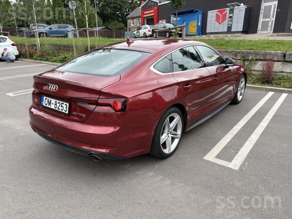 Красный Ауди А5 2019 в Рига, объемом двигателя 2.00 л и пробегом 246 тыс. км за 16950 €, фото 4 на AUTOMOTO.COM.LV