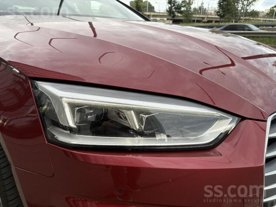 Sarkans Audi A5 2019 Rīga, ar dzinēja tilpumu 2.00 L un nobraukumu 246 tūkst. km par 15890 €, foto 4 vietnē AUTOMOTO.COM.LV