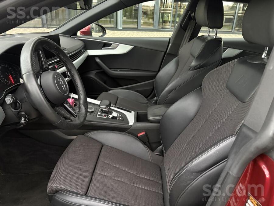 Sarkans Audi A5 2019 Rīga, ar dzinēja tilpumu 2.00 L un nobraukumu 246 tūkst. km par 15890 €, foto 9 vietnē AUTOMOTO.COM.LV