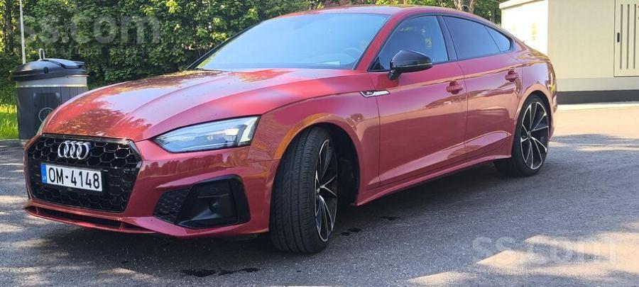 Sarkans Audi A5 2020 Rīga, ar dzinēja tilpumu 2.00 L un nobraukumu 0 tūkst. km par 22950 €, foto 1 vietnē AUTOMOTO.COM.LV