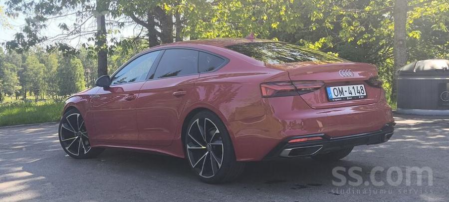 Sarkans Audi A5 2020 Rīga, ar dzinēja tilpumu 2.00 L un nobraukumu 0 tūkst. km par 22950 €, foto 5 vietnē AUTOMOTO.COM.LV