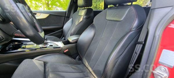 Red Audi A5 2020 in Riga, with an engine capacity of 2.00 L and mileage of 0 thousand km for 22950 €, photo 5 on AUTOMOTO.COM.LV