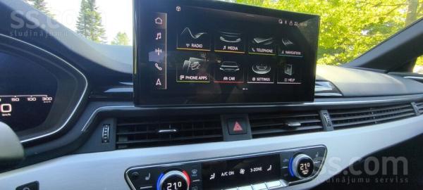 Red Audi A5 2020 in Riga, with an engine capacity of 2.00 L and mileage of 0 thousand km for 22950 €, photo 7 on AUTOMOTO.COM.LV