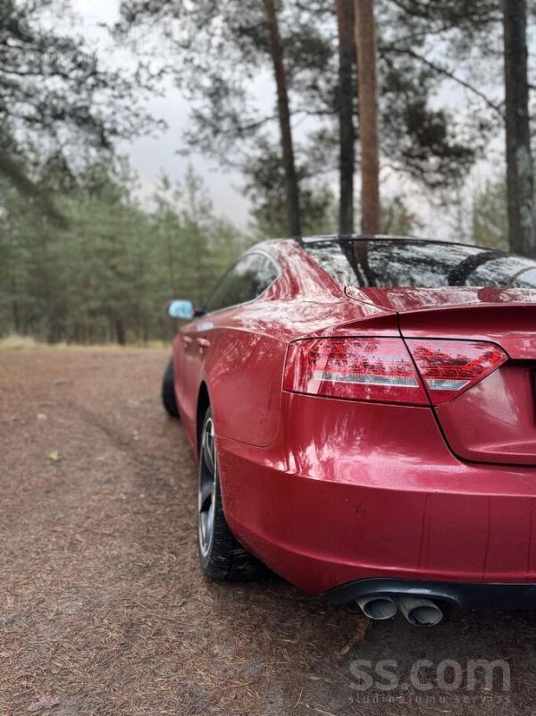 Red Audi A5 2010 in Rezekne, with an engine capacity of 2.00 L and mileage of 0 thousand km for 8200 €, photo 5 on AUTOMOTO.COM.LV