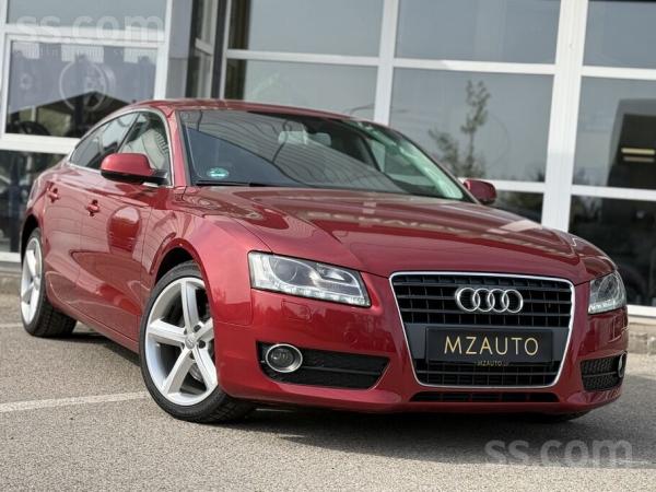 Red Audi A5 2010 in Tukums, with an engine capacity of 2.00 L and mileage of 174 thousand km for 8490 €, photo 1 on AUTOMOTO.COM.LV