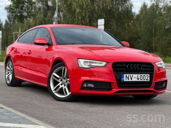 Ауди А5 2014 в Елгава на AUTOMOTO.COM.LV Красный Ауди А5 2014 в Елгава, объемом двигателя 1.80 л и пробегом 0 тыс. км за 11300 €, фото 5 на AUTOMOTO.COM.LV