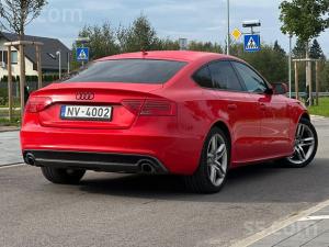 Red Audi A5 2014 in Jelgava, with an engine capacity of 1.80 L and mileage of 0 thousand km for 11300 €, photo 6 on AUTOMOTO.COM.LV