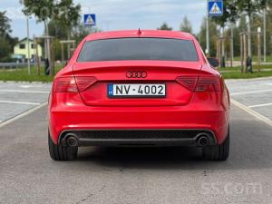 Red Audi A5 2014 in Jelgava, with an engine capacity of 1.80 L and mileage of 0 thousand km for 11300 €, photo 7 on AUTOMOTO.COM.LV
