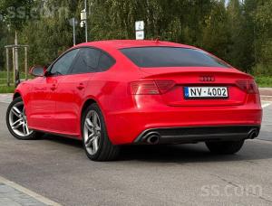 Red Audi A5 2014 in Jelgava, with an engine capacity of 1.80 L and mileage of 0 thousand km for 11300 €, photo 8 on AUTOMOTO.COM.LV