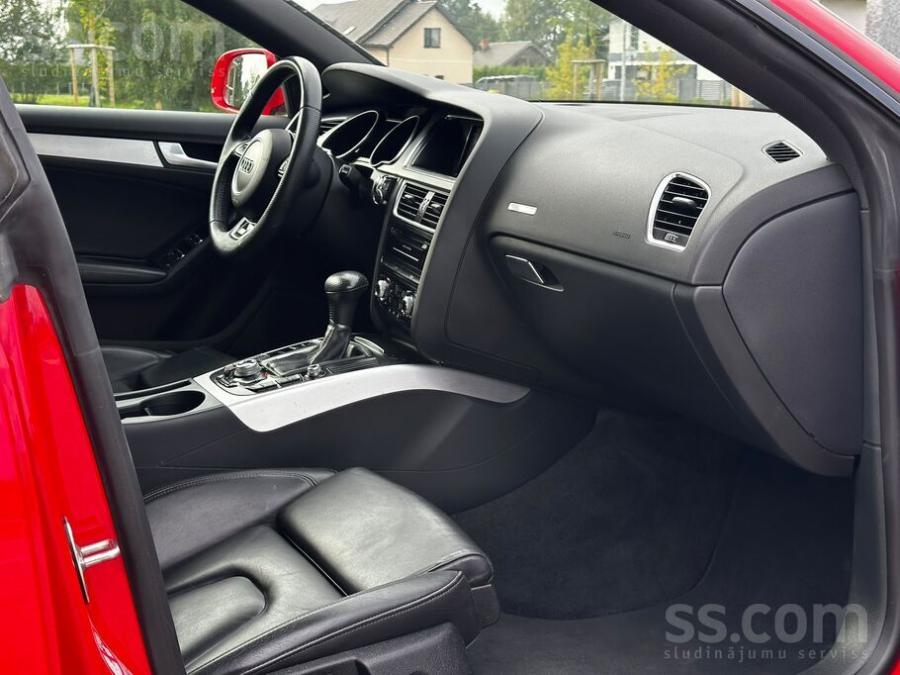 Red Audi A5 2014 in Jelgava, with an engine capacity of 1.80 L and mileage of 0 thousand km for 11300 €, photo 14 on AUTOMOTO.COM.LV