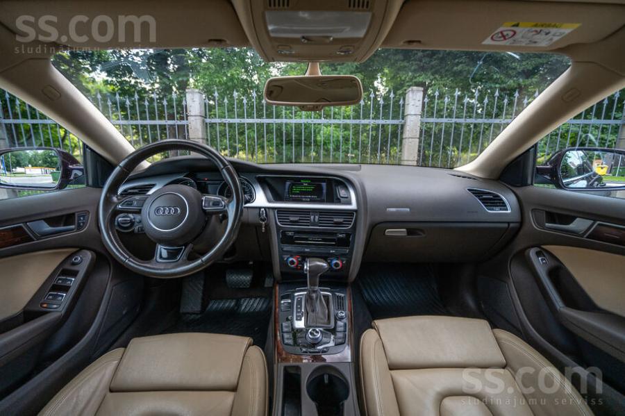Sarkans Audi A5 2015 Rīga, ar dzinēja tilpumu 2.00 L un nobraukumu 188 tūkst. km par 11000 €, foto 10 vietnē AUTOMOTO.COM.LV