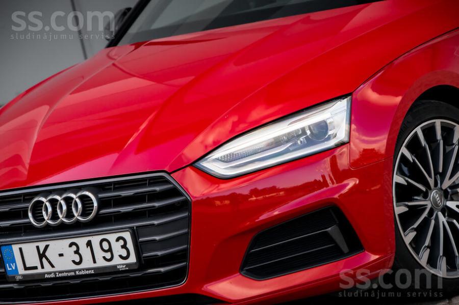 Sarkans Audi A5 2017 Rīga, ar dzinēja tilpumu 2.00 L un nobraukumu 0 tūkst. km par 22900 €, foto 3 vietnē AUTOMOTO.COM.LV