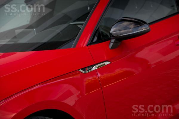 Red Audi A5 2017 in Riga, with an engine capacity of 2.00 L and mileage of 0 thousand km for 22900 €, photo 3 on AUTOMOTO.COM.LV