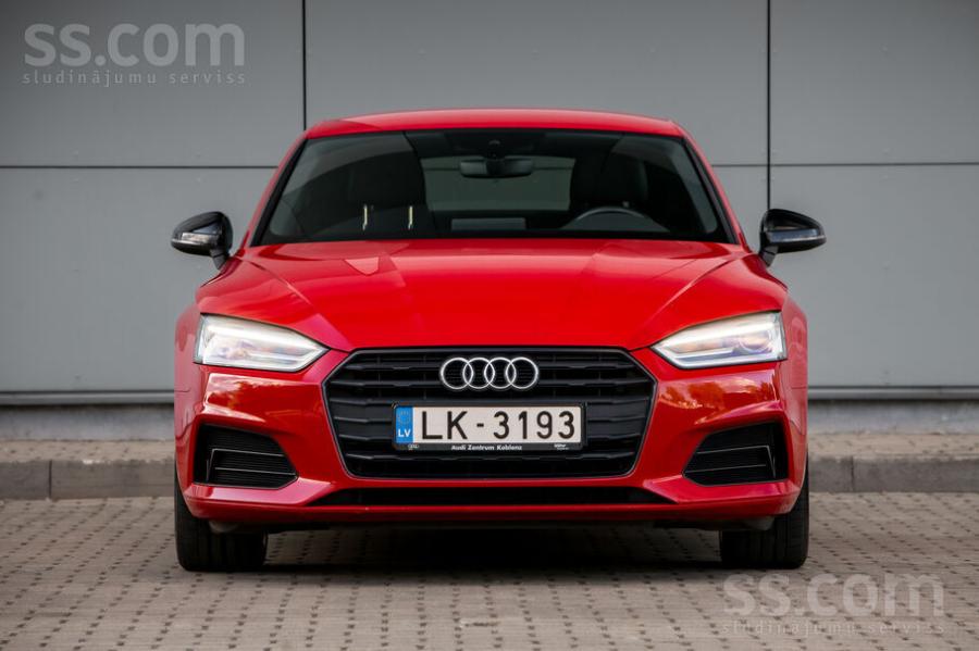 Sarkans Audi A5 2017 Rīga, ar dzinēja tilpumu 2.00 L un nobraukumu 0 tūkst. km par 22900 €, foto 5 vietnē AUTOMOTO.COM.LV