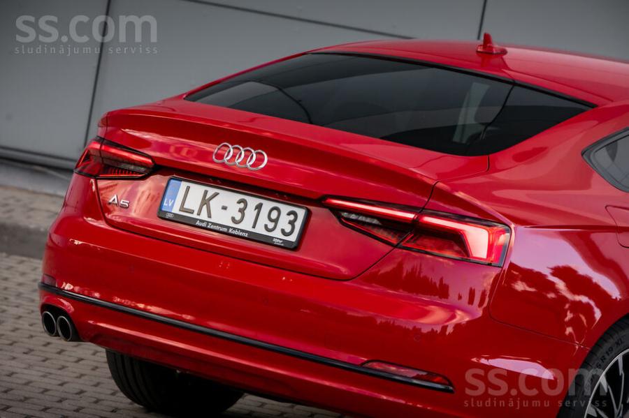 Sarkans Audi A5 2017 Rīga, ar dzinēja tilpumu 2.00 L un nobraukumu 0 tūkst. km par 22900 €, foto 8 vietnē AUTOMOTO.COM.LV