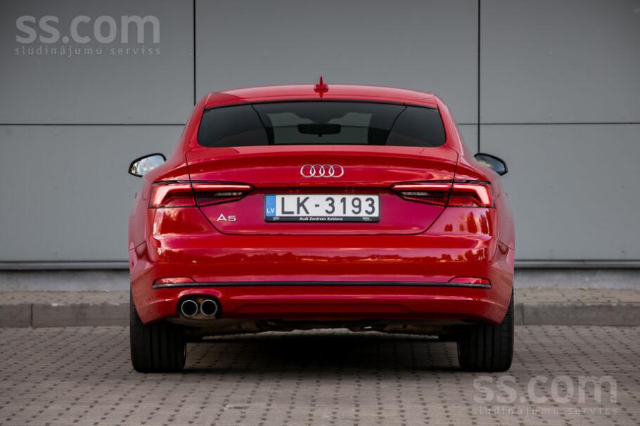 Sarkans Audi A5 2017 Rīga, ar dzinēja tilpumu 2.00 L un nobraukumu 0 tūkst. km par 22900 €, foto 11 vietnē AUTOMOTO.COM.LV