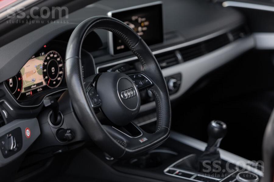 Sarkans Audi A5 2017 Rīga, ar dzinēja tilpumu 2.00 L un nobraukumu 0 tūkst. km par 22900 €, foto 15 vietnē AUTOMOTO.COM.LV