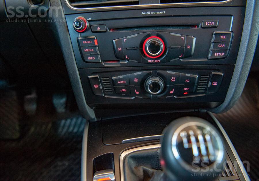 Red Audi A5 2010 in Cesis, with an engine capacity of 2.00 L and mileage of 364 thousand km for 4250 €, photo 19 on AUTOMOTO.COM.LV