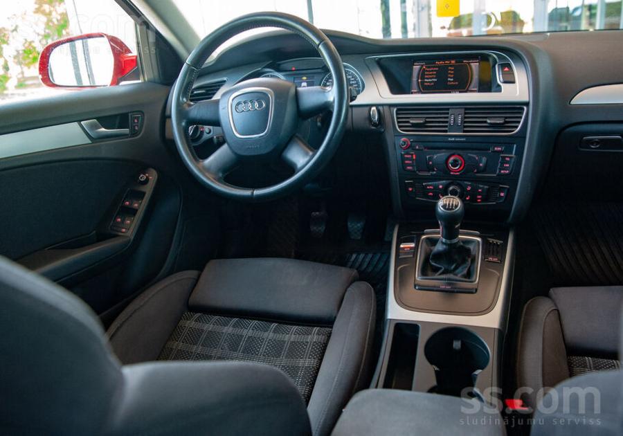 Red Audi A5 2010 in Cesis, with an engine capacity of 2.00 L and mileage of 364 thousand km for 4250 €, photo 20 on AUTOMOTO.COM.LV