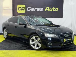 Melns Audi A5 Sportback 2011 Avižieniai, ar dzinēja tilpumu 2.00 L un nobraukumu 272 tūkst. km par 8990 €, foto 4 vietnē AUTOMOTO.COM.LV