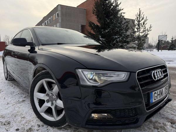Черный Ауди A5 Sportback 2013 в Каунас, объемом двигателя 2.00 л и пробегом 200 тыс. км за 8750 €, фото 2 на AUTOMOTO.COM.LV