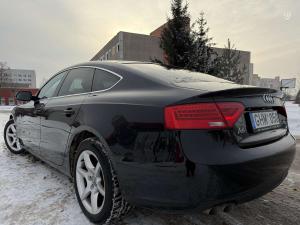 Black Audi A5 Sportback 2013 in Kaunas, with an engine capacity of 2.00 L and mileage of 200 thousand km for 8750 €, photo 3 on AUTOMOTO.COM.LV