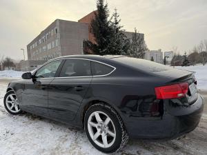 Black Audi A5 Sportback 2013 in Kaunas, with an engine capacity of 2.00 L and mileage of 200 thousand km for 8750 €, photo 14 on AUTOMOTO.COM.LV
