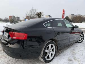 Black Audi A5 Sportback 2013 in Kaunas, with an engine capacity of 2.00 L and mileage of 200 thousand km for 8750 €, photo 15 on AUTOMOTO.COM.LV