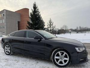 Black Audi A5 Sportback 2013 in Kaunas, with an engine capacity of 2.00 L and mileage of 200 thousand km for 8750 €, photo 27 on AUTOMOTO.COM.LV