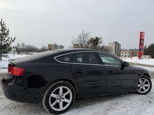 Black Audi A5 Sportback 2013 in Kaunas, with an engine capacity of 2.00 L and mileage of 200 thousand km for 8750 €, photo 30 on AUTOMOTO.COM.LV