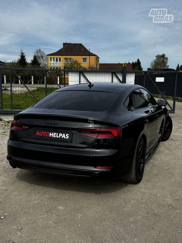 Черный Ауди A5 Sportback 2018 в Клайпеда, объемом двигателя 2.00 л и пробегом 134 тыс. км за 18950 €, фото 7 на AUTOMOTO.COM.LV