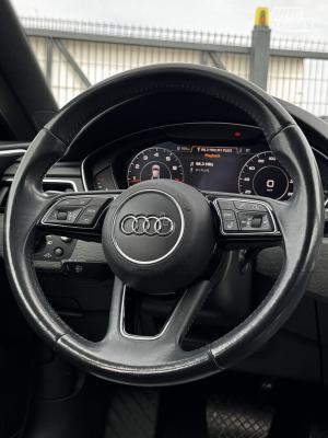 Black Audi A5 Sportback 2018 in Klaipeda, with an engine capacity of 2.00 L and mileage of 134 thousand km for 18950 €, photo 13 on AUTOMOTO.COM.LV