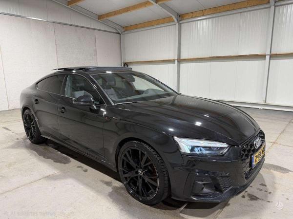 Черный Ауди A5 Sportback 2024 в Каунас, объемом двигателя 2.00 л и пробегом 73 тыс. км за 21900 €, фото 3 на AUTOMOTO.COM.LV