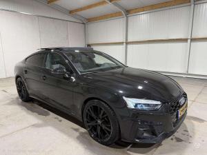 Black Audi A5 Sportback 2024 in Kaunas, with an engine capacity of 2.00 L and mileage of 73 thousand km for 21900 €, photo 4 on AUTOMOTO.COM.LV