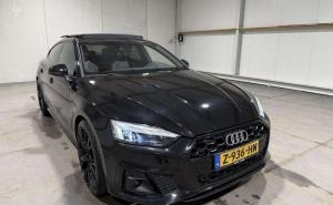 Black Audi A5 Sportback 2024 in Kaunas, with an engine capacity of 2.00 L and mileage of 73 thousand km for 21900 €, photo 9 on AUTOMOTO.COM.LV