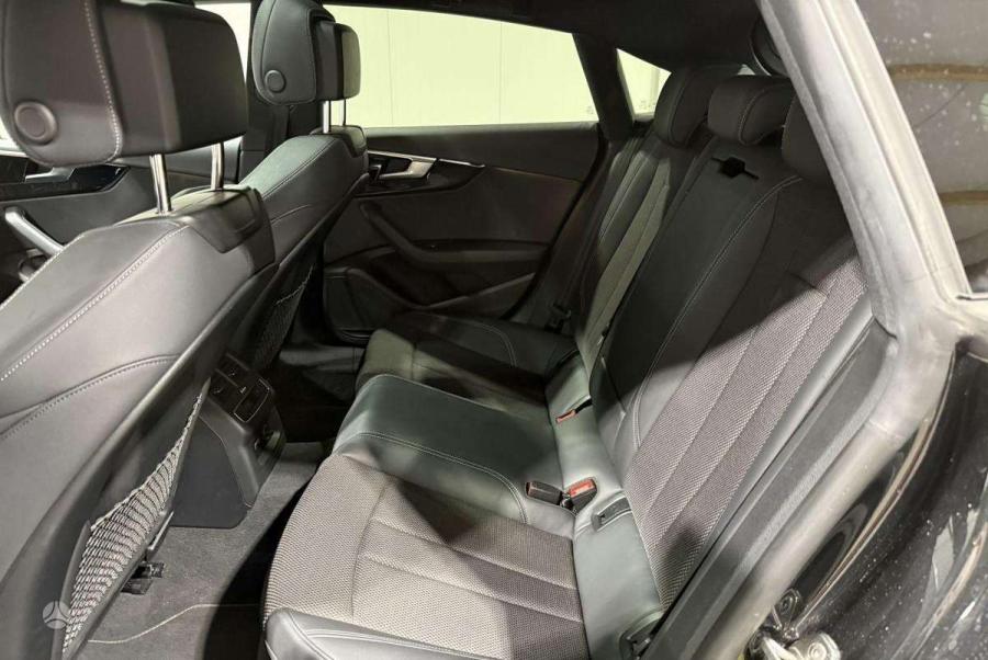 Black Audi A5 Sportback 2024 in Kaunas, with an engine capacity of 2.00 L and mileage of 73 thousand km for 21900 €, photo 14 on AUTOMOTO.COM.LV