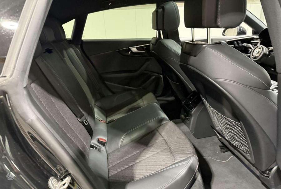 Black Audi A5 Sportback 2024 in Kaunas, with an engine capacity of 2.00 L and mileage of 73 thousand km for 21900 €, photo 15 on AUTOMOTO.COM.LV