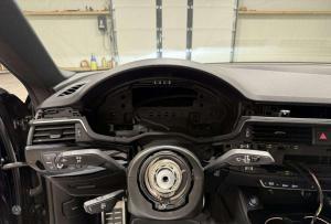 Black Audi A5 Sportback 2024 in Kaunas, with an engine capacity of 2.00 L and mileage of 73 thousand km for 21900 €, photo 17 on AUTOMOTO.COM.LV