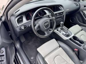 Black Audi A5 Sportback 2009 in Prienai, with an engine capacity of 2.97 L and mileage of 300 thousand km for 6700 €, photo 14 on AUTOMOTO.COM.LV