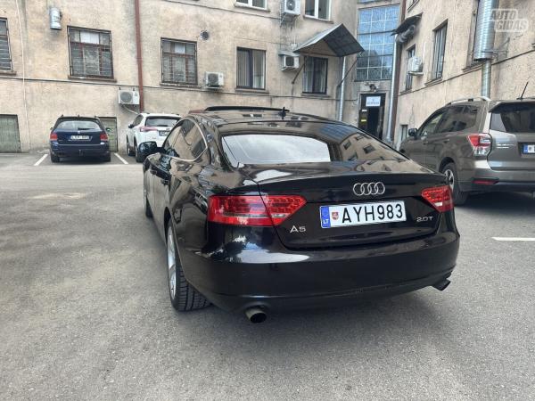 Черный Ауди A5 Sportback 2009 в Каунас, объемом двигателя 2.00 л и пробегом 174 тыс. км за 4250 €, фото 3 на AUTOMOTO.COM.LV