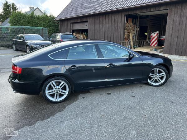 Melns Audi A5 Sportback 2010 Šauļi, ar dzinēja tilpumu 2.70 L un nobraukumu 305 tūkst. km par 6700 €, foto 5 vietnē AUTOMOTO.COM.LV