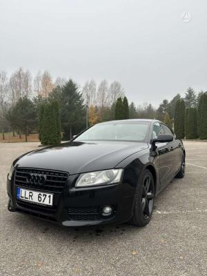 Black Audi A5 Sportback 2010 in Alytus, with an engine capacity of 2.00 L and mileage of 319 thousand km for 7900 €, photo 5 on AUTOMOTO.COM.LV