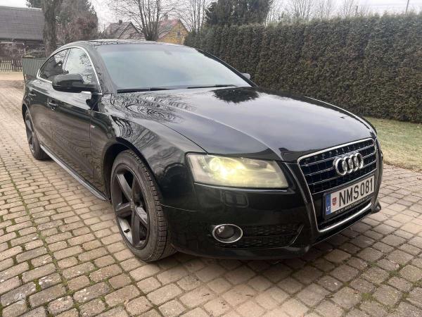 Melns Audi A5 Sportback 2010 Ukmergė, ar dzinēja tilpumu 1.97 L un nobraukumu 319 tūkst. km par 4400 €, foto 2 vietnē AUTOMOTO.COM.LV