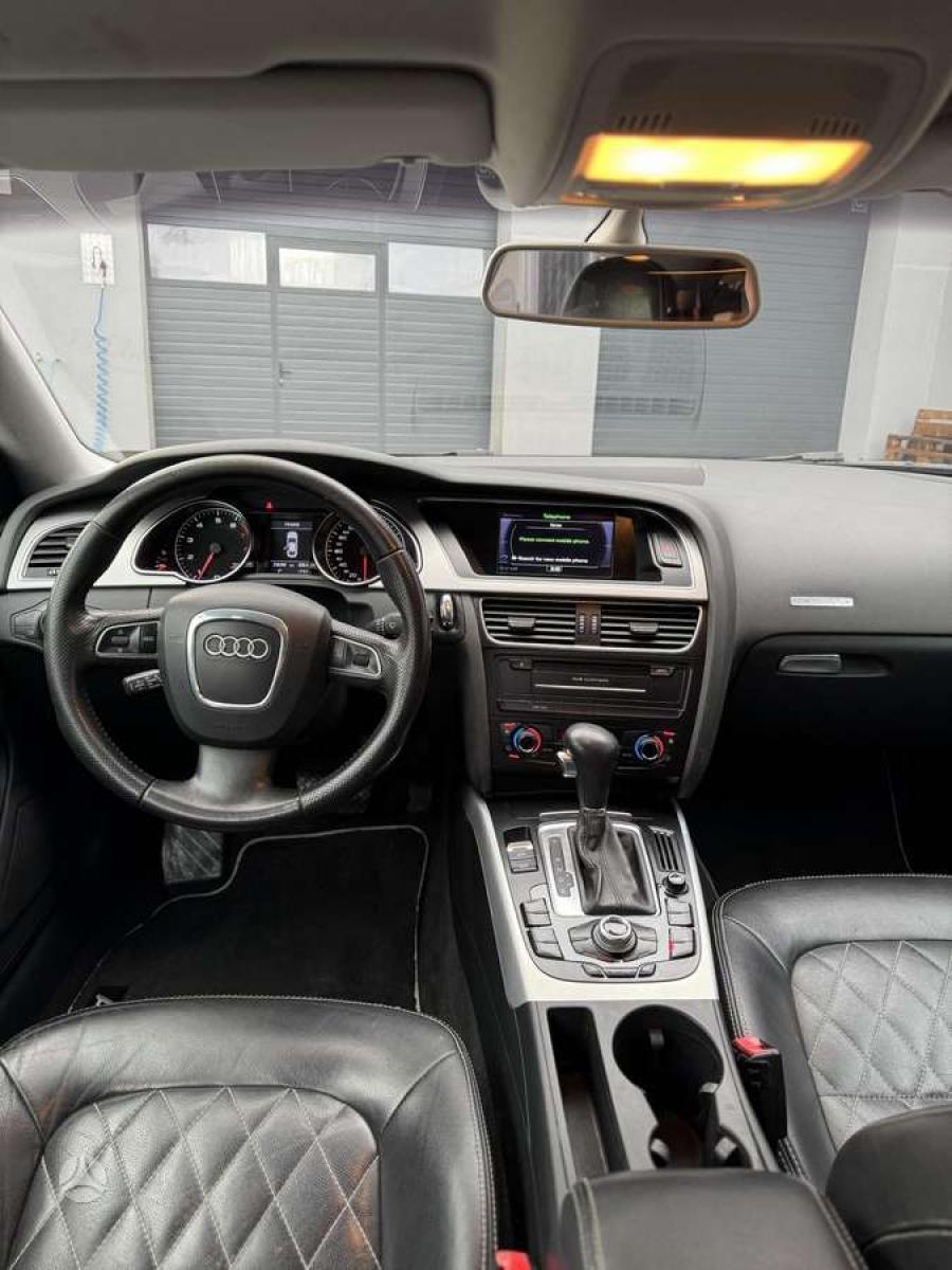Melns Audi A5 Sportback 2010 Viļņa, ar dzinēja tilpumu 1.98 L un nobraukumu 250 tūkst. km par 6999 €, foto 16 vietnē AUTOMOTO.COM.LV