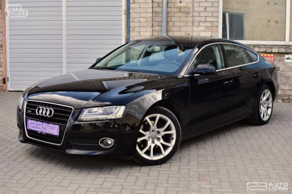 Black Audi A5 Sportback 2010 in Kretinga, with an engine capacity of 3.00 L and mileage of 293 thousand km for 6450 €, photo 1 on AUTOMOTO.COM.LV
