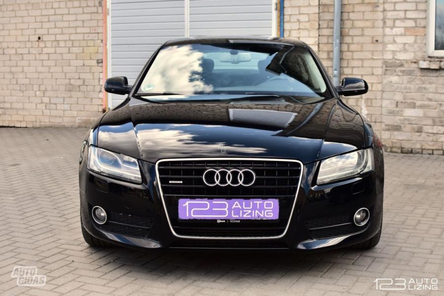 Melns Audi A5 Sportback 2010 Kretinga, ar dzinēja tilpumu 3.00 L un nobraukumu 293 tūkst. km par 6450 €, foto 4 vietnē AUTOMOTO.COM.LV