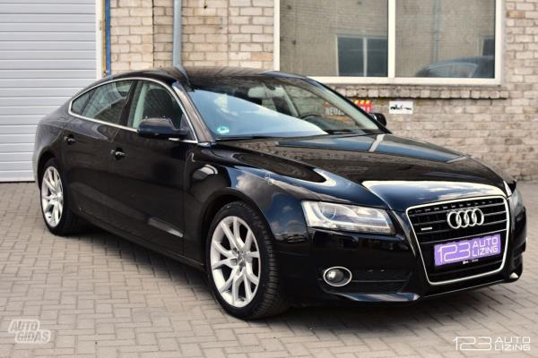 Black Audi A5 Sportback 2010 in Kretinga, with an engine capacity of 3.00 L and mileage of 293 thousand km for 6450 €, photo 4 on AUTOMOTO.COM.LV