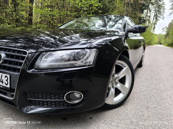 Черный Ауди A5 Sportback 2010 в Алитус, объемом двигателя 2.00 л и пробегом 271 тыс. км за 5100 €, фото 1 на AUTOMOTO.COM.LV